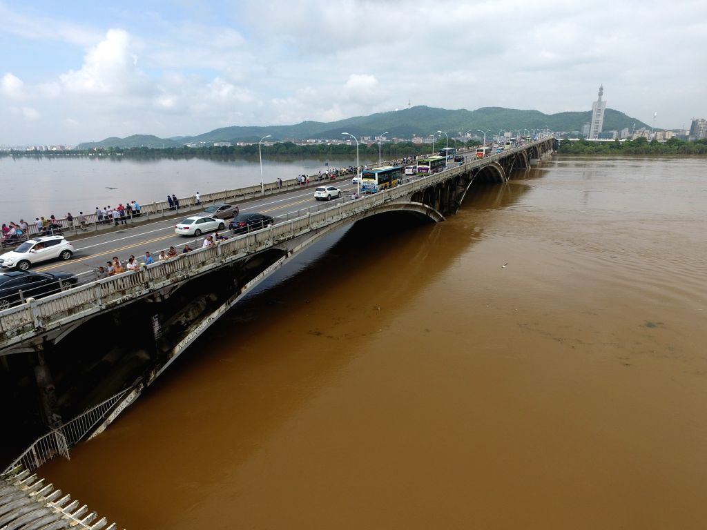 CHINA-CHANGSHA-XIANGJIANG RIVER-FLOOD