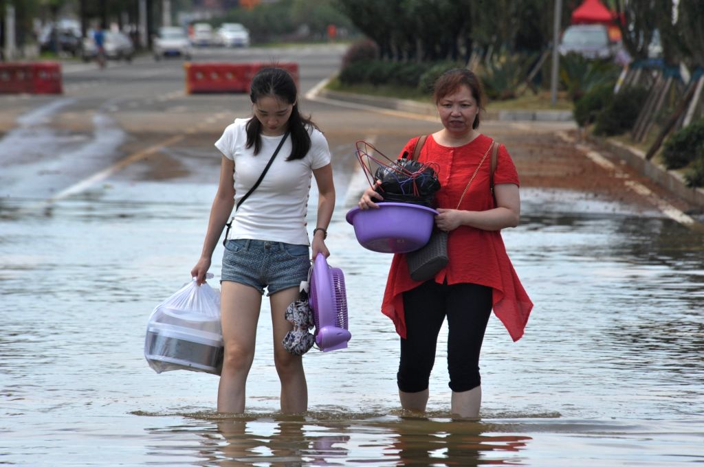 CHINA-HUNAN-CHANGSHA-FLOODS