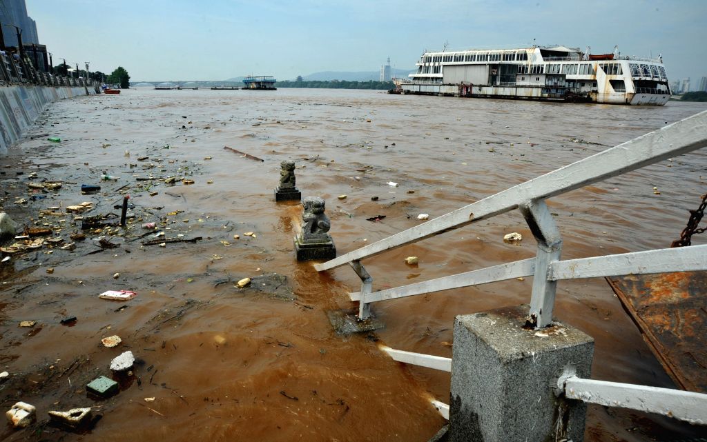 CHINA-CHANGSHA-XIANGJIANG RIVER-FLOOD
