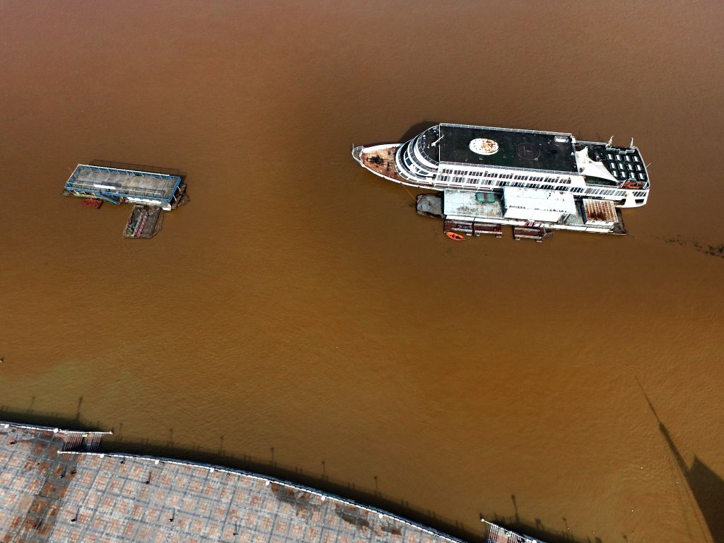 CHINA-HUNAN-CHANGSHA-FLOOD PEAK
