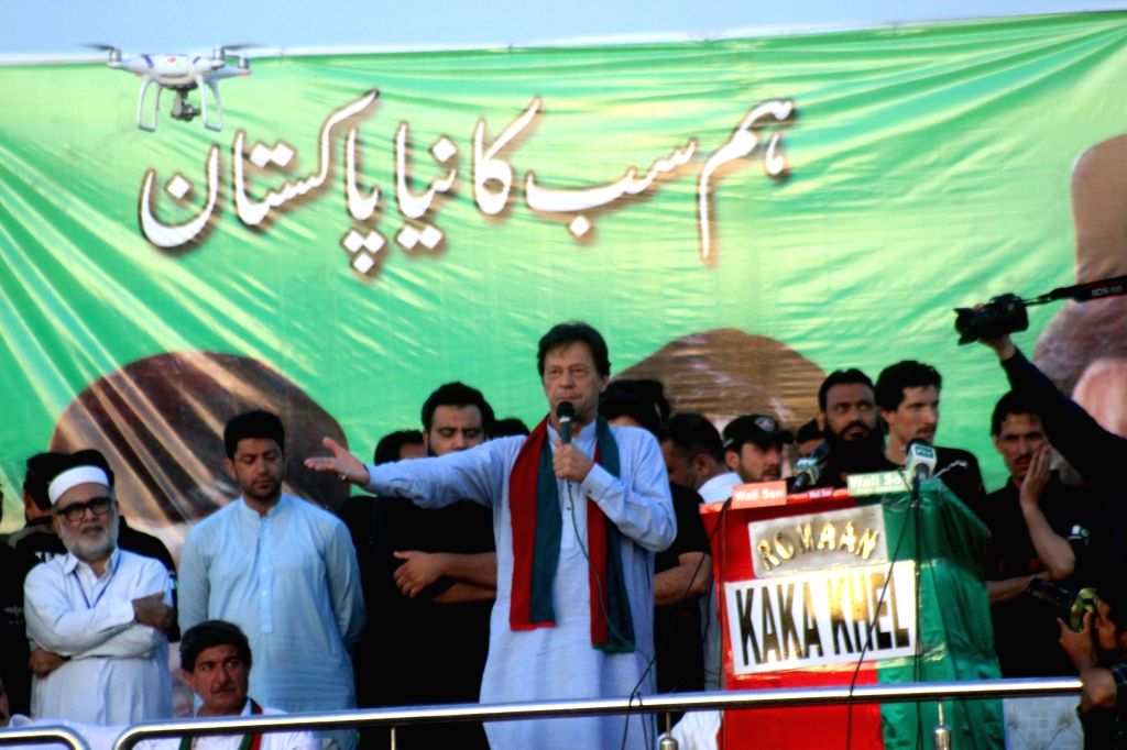 PAKISTAN-CHARSADDA-PTI-ELECTION-CAMPAIGN-RALLY