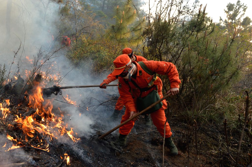 CHINA-YUNNAN-FOREST FIRE