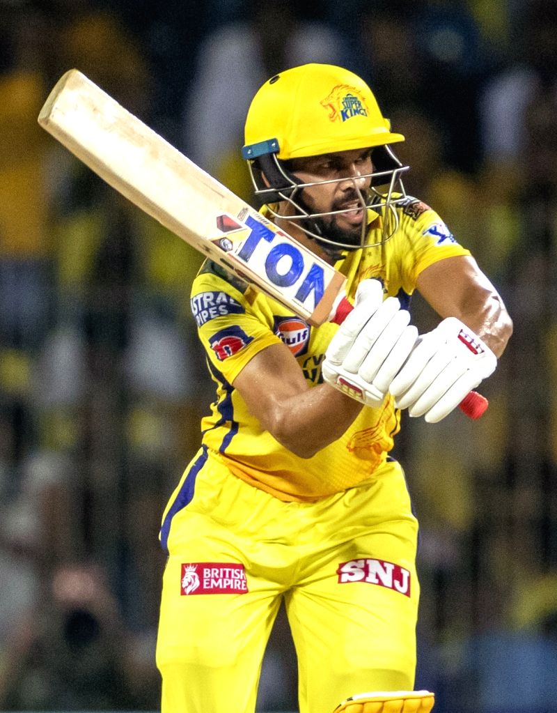 : Chennai : CSK's Ruturaj Gaikwad bats during the IPL 2023 first ...