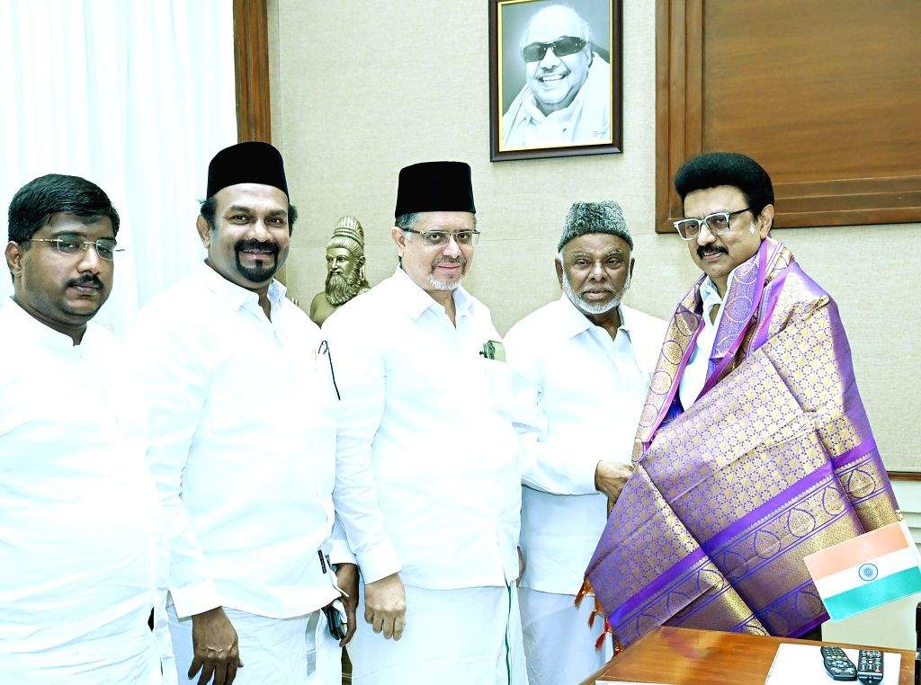 IUML Leaders Meet Tamil Nadu CM