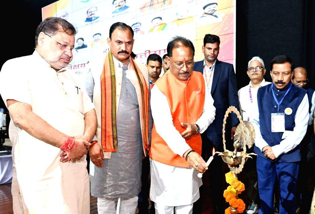 Chhattisgarh CM Vishnu Deo Sai attends the launch of "Nikshay-Niramay ...