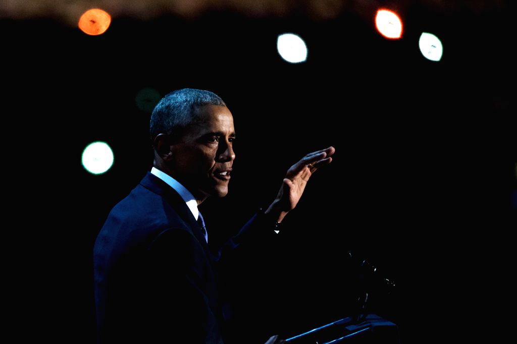 U.S.-CHICAGO-PRESIDENT-BARACK OBAMA-FAREWELL ADDRESS