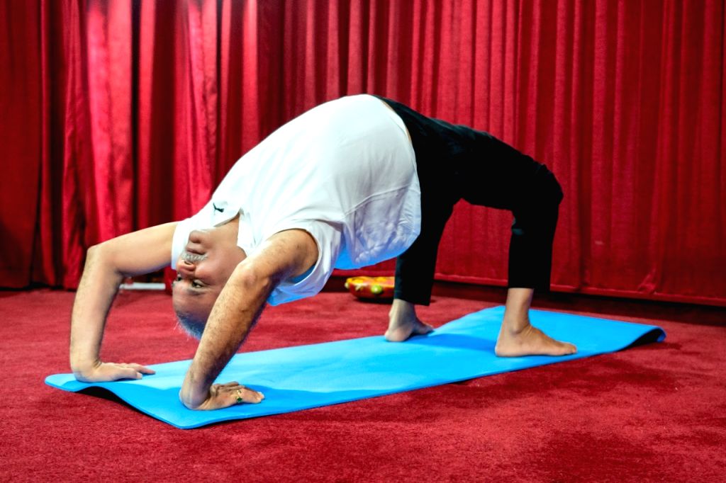 Free Photo: Chhattisgarh: Chief Minister of Chhattisgarh practiced Yoga ...