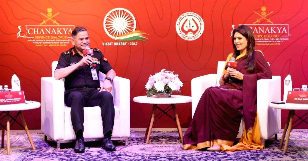 Chief of Army Staff (COAS) General Upendra Dwivedi during Chanakya ...
