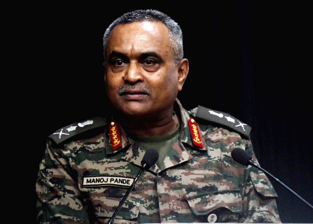 Chief of Army Staff, General Manoj Pande addresses