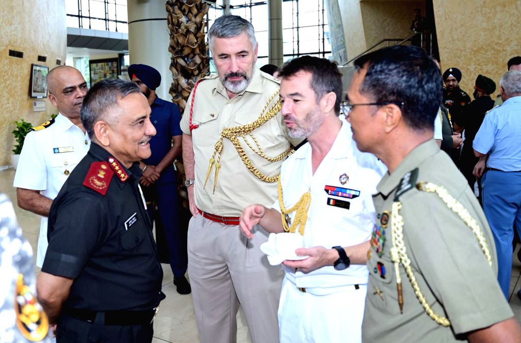 Chief of Defence Staff General Anil Chauhan at the 24th Foreign Service ...