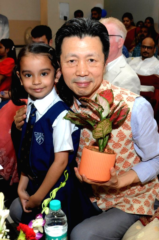Kolkata : Chinese Consul General in Kolkata Zha Liyou during the launch ...