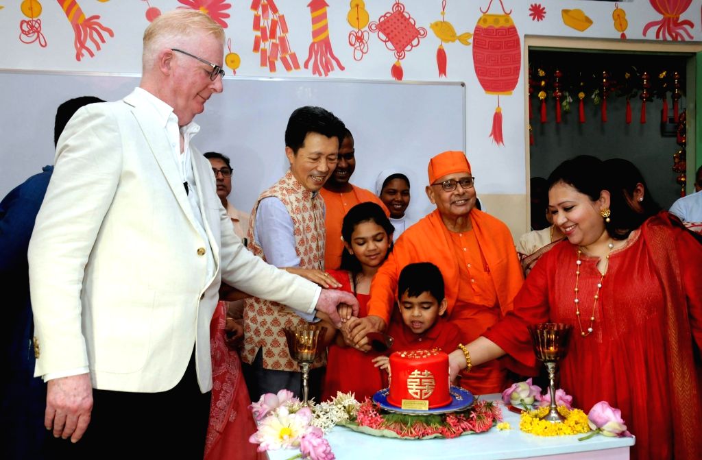 Kolkata : Chinese Consul General in Kolkata Zha Liyou during the launch ...
