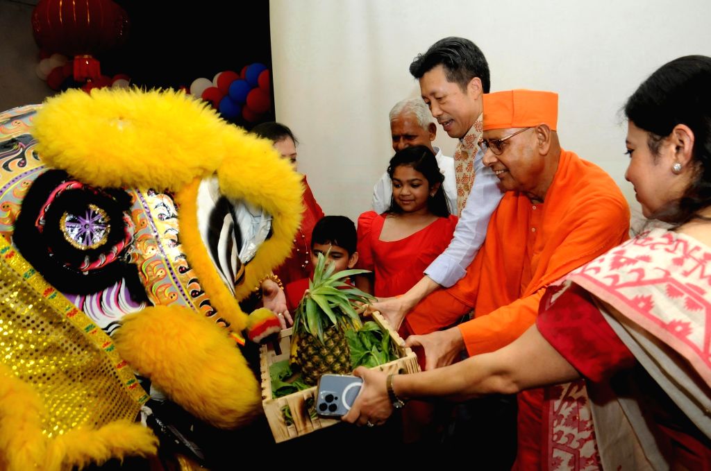 Kolkata : Chinese Consul General in Kolkata Zha Liyou during the launch ...