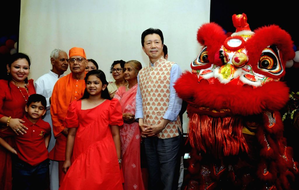 Kolkata : Chinese Consul General in Kolkata Zha Liyou during the launch ...