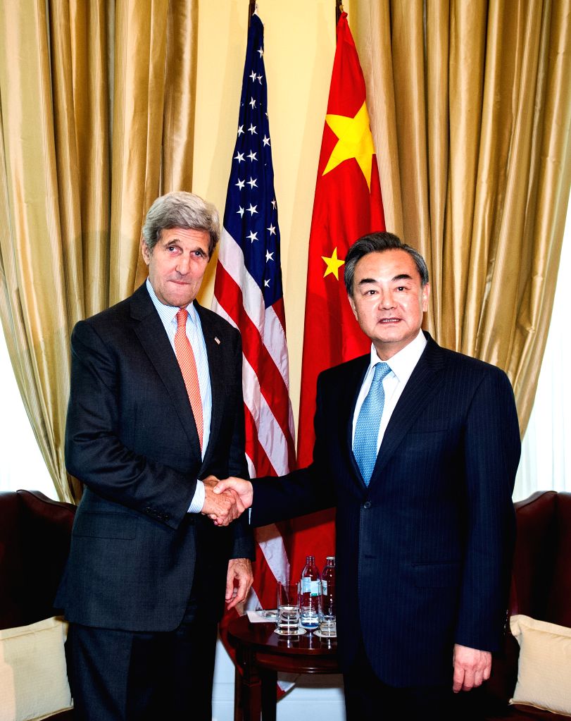 AUSTRIA-VIENNA-CHINA-FM-U.S.-SECRETARY OF STATE-MEETING