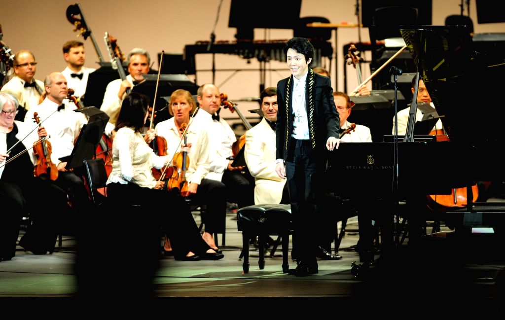 US-LOS ANGELES-PIANIST-LI YUNDI-HOLLYWOOD-PERFORMANCE