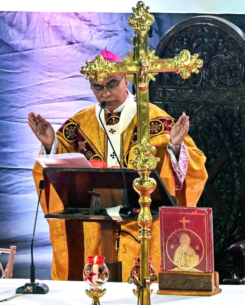 Christmas celebration at Holy Name Cathedral