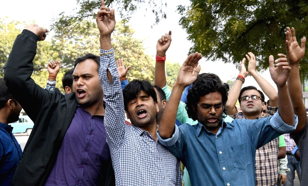 Civil Services aspirants' demonstration
