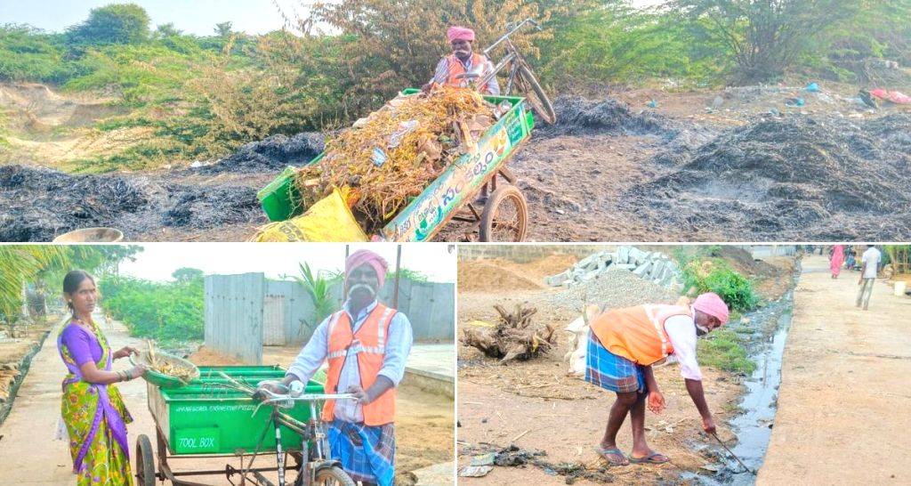 Clap mitras of Andhra Pradesh serve 250 houses in four hours, but ...