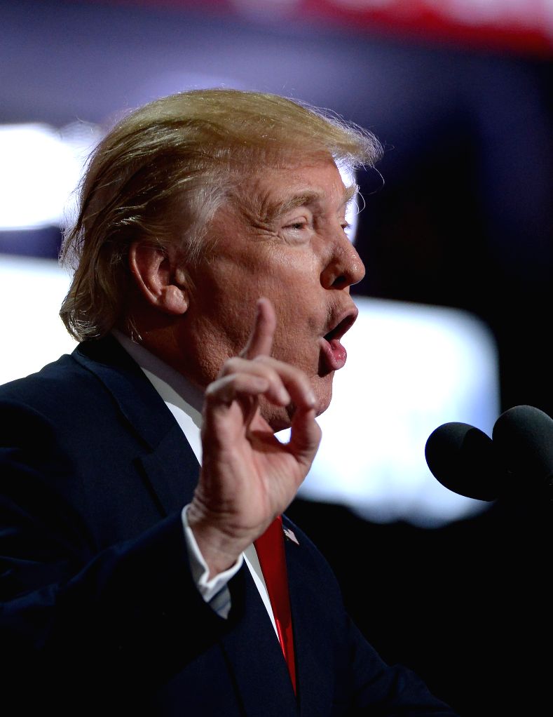 US-CLEVELAND-GOP-PRESIDENTIAL NOMINATION-TRUMP