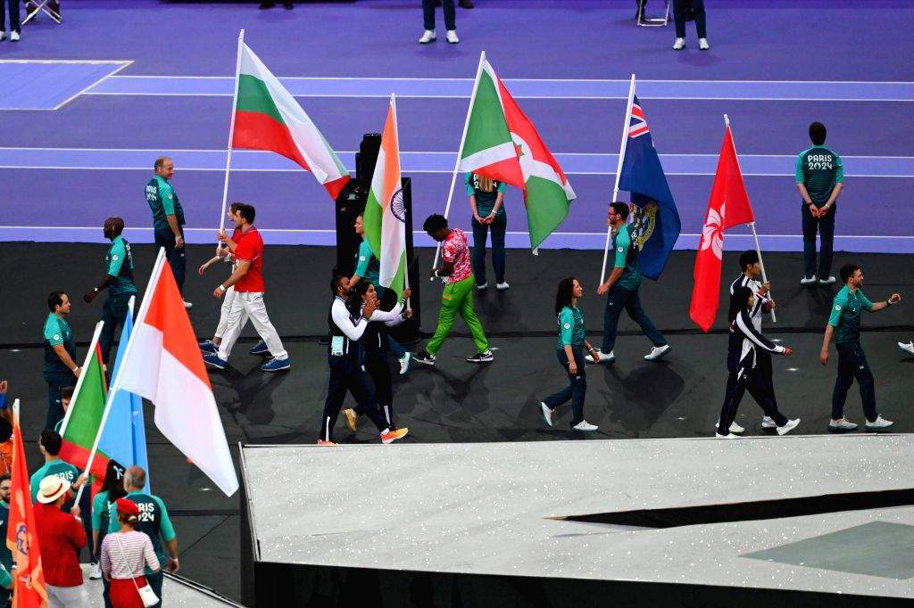 Closing ceremony of the Paris Olympics 2024