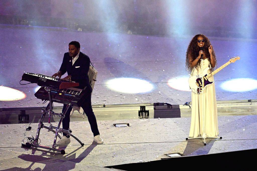 Closing ceremony of the Paris Olympics 2024