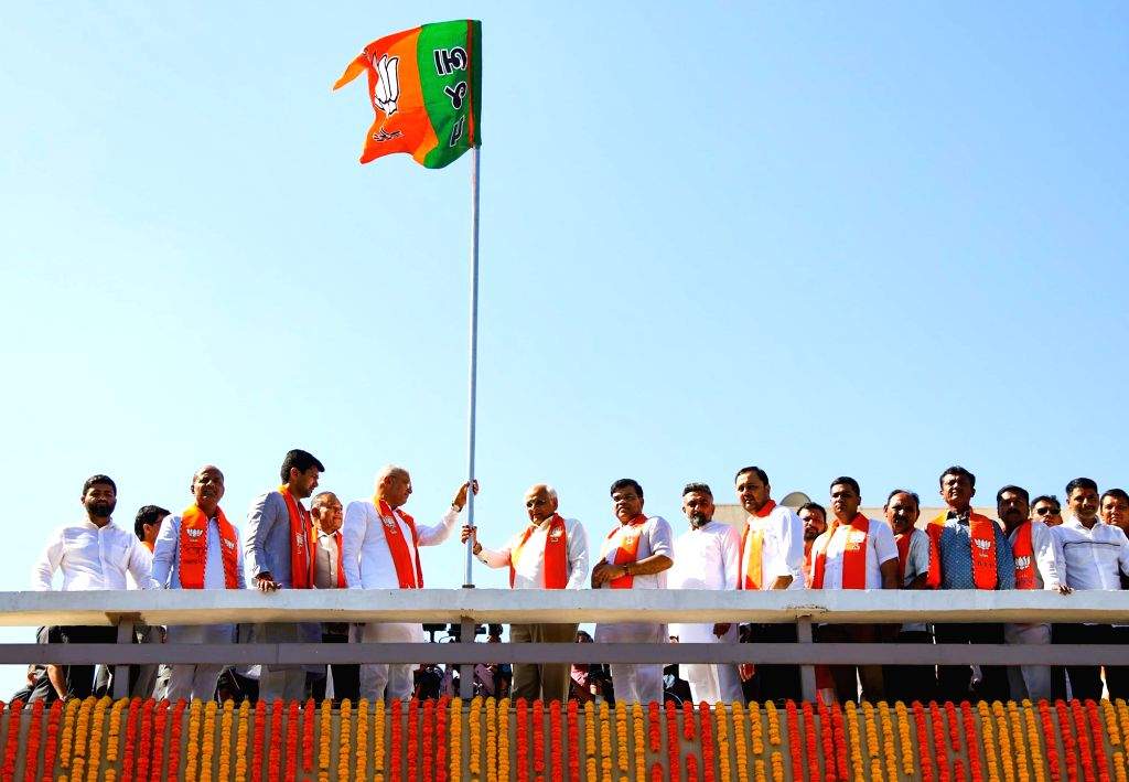 CM Bhupendra Patel Marks BJP Foundation Day
