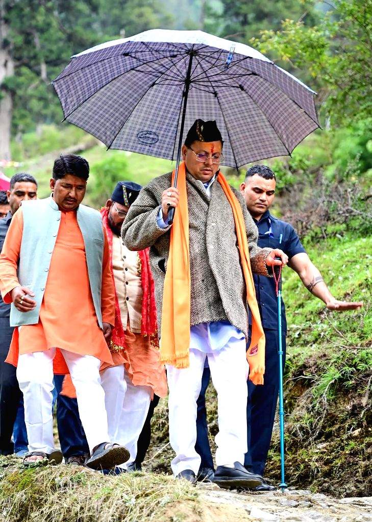 CM Pushkar Singh Dhami participates in Shri Latu Devta temple rituals