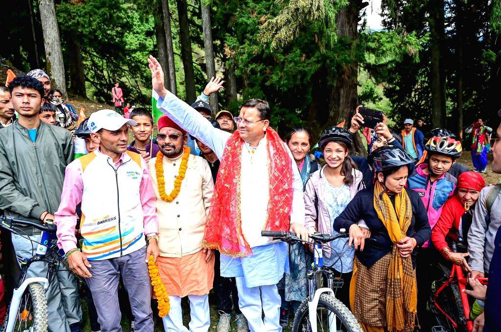 CM Pushkar Singh Dhami participates in Shri Latu Devta temple rituals