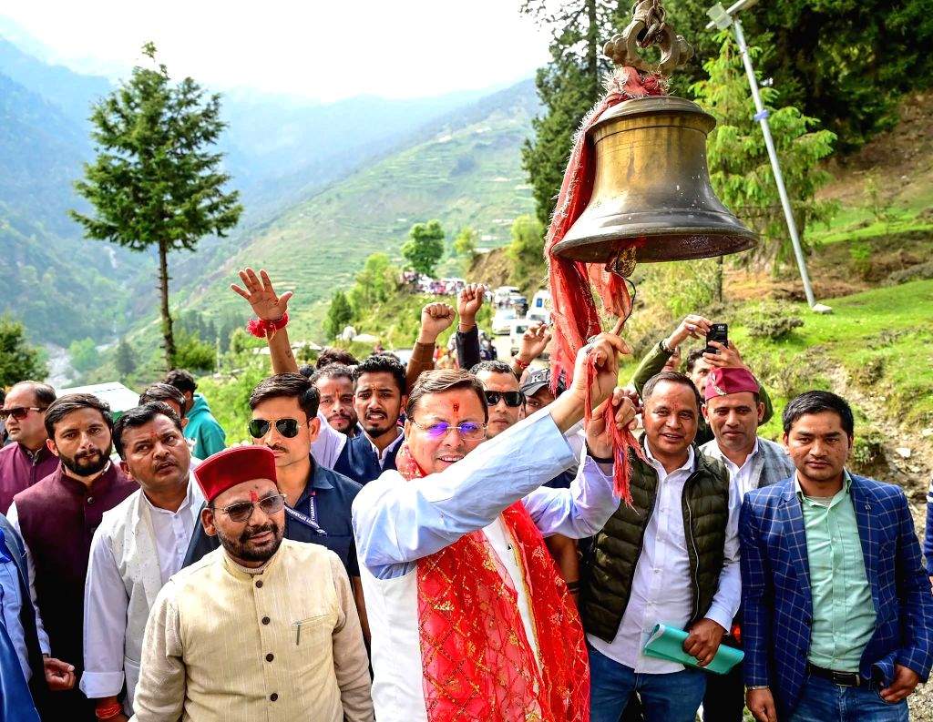 CM Pushkar Singh Dhami participates in Shri Latu Devta temple rituals