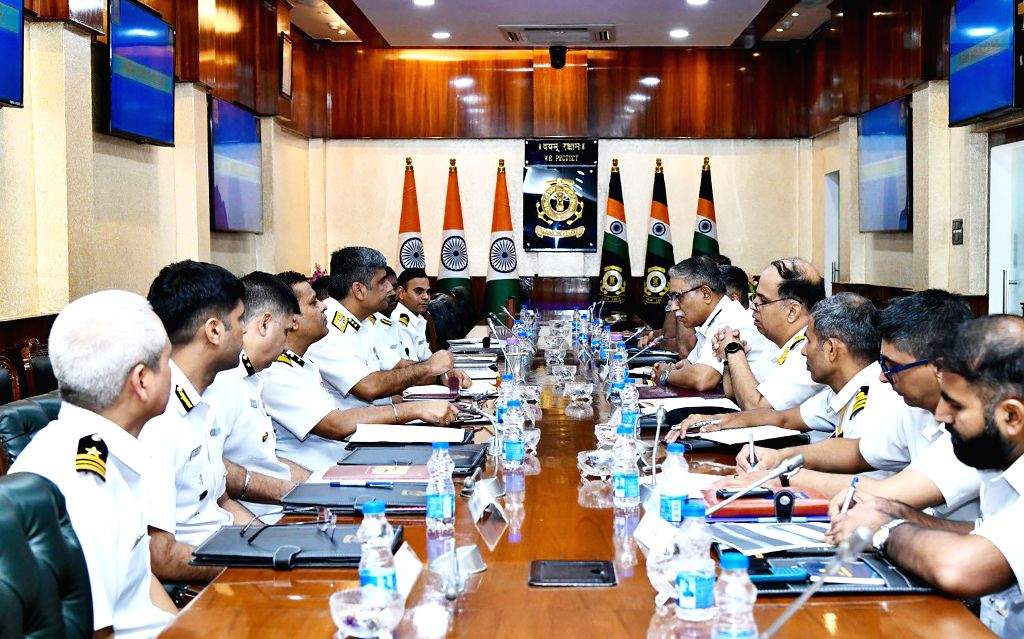 Coast Guard and Navy Hold Synergy Meeting in New Delhi
