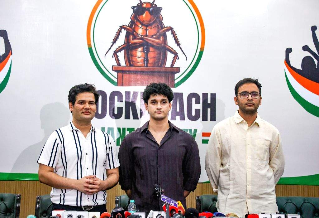 Cockroach Janta Party Holds Press Conference
