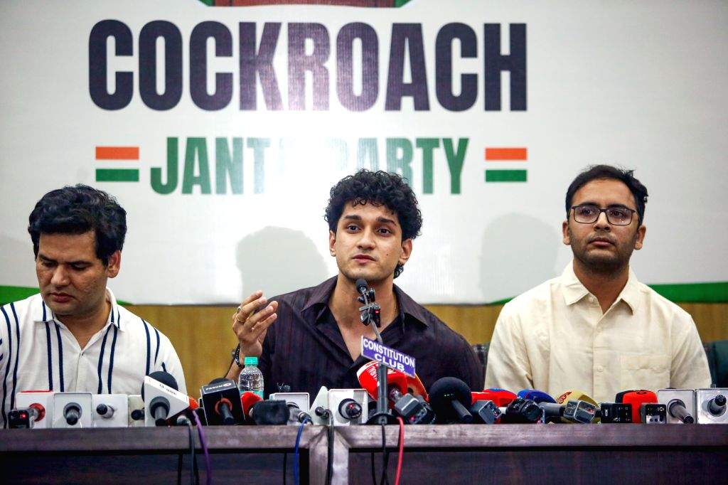Cockroach Janta Party Holds Press Conference