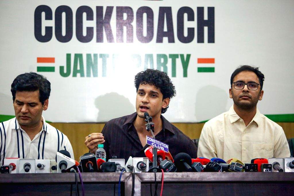 Cockroach Janta Party Holds Press Conference