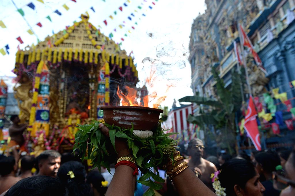 Vel Hinduism festival celebration