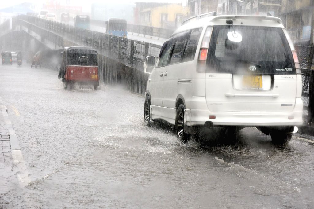 SRI LANKA-COLOMBO-HEAVY RAIN