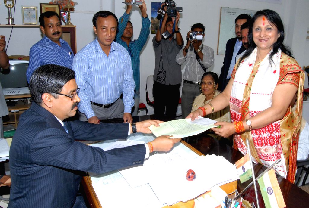 Dr. Ranee Narah files nomination