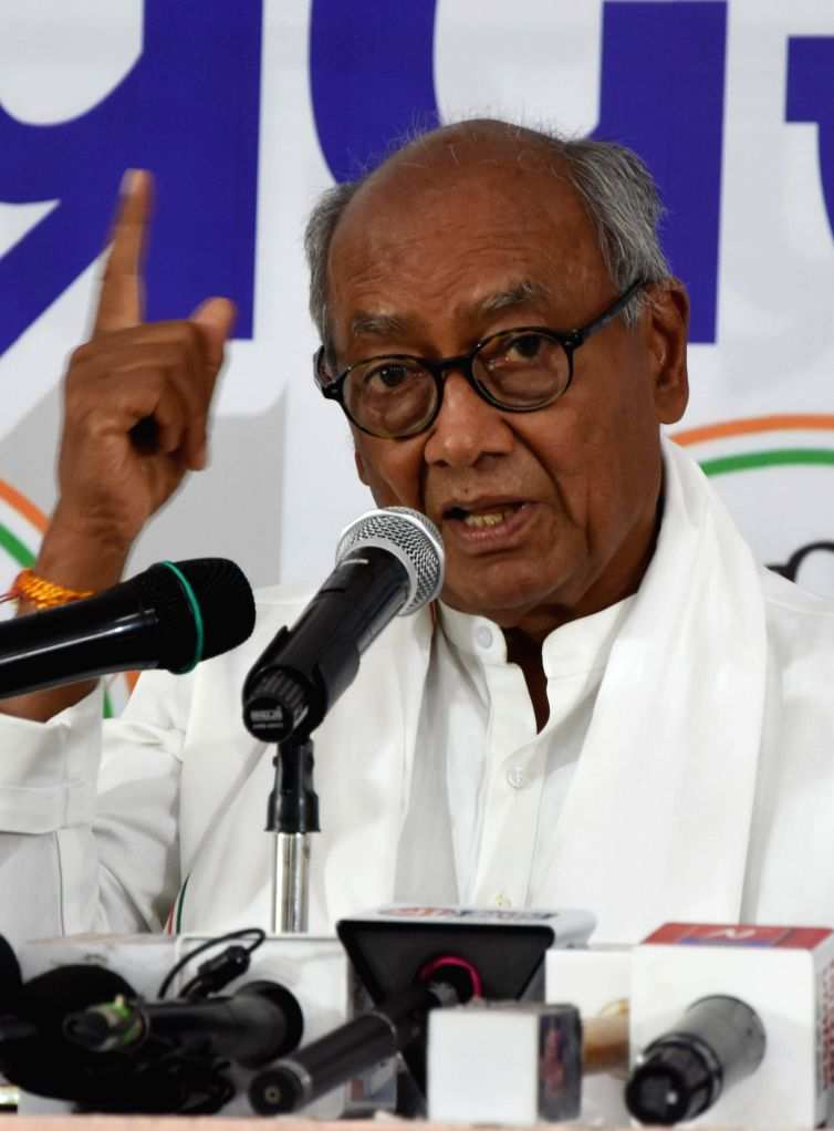 Congress Candidatee For Rajgarh Lok Sabha Constituency Digvijay Singh ...