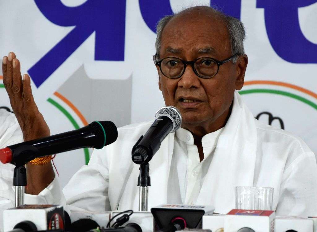 Congress Candidatee For Rajgarh Lok Sabha Constituency Digvijay Singh ...