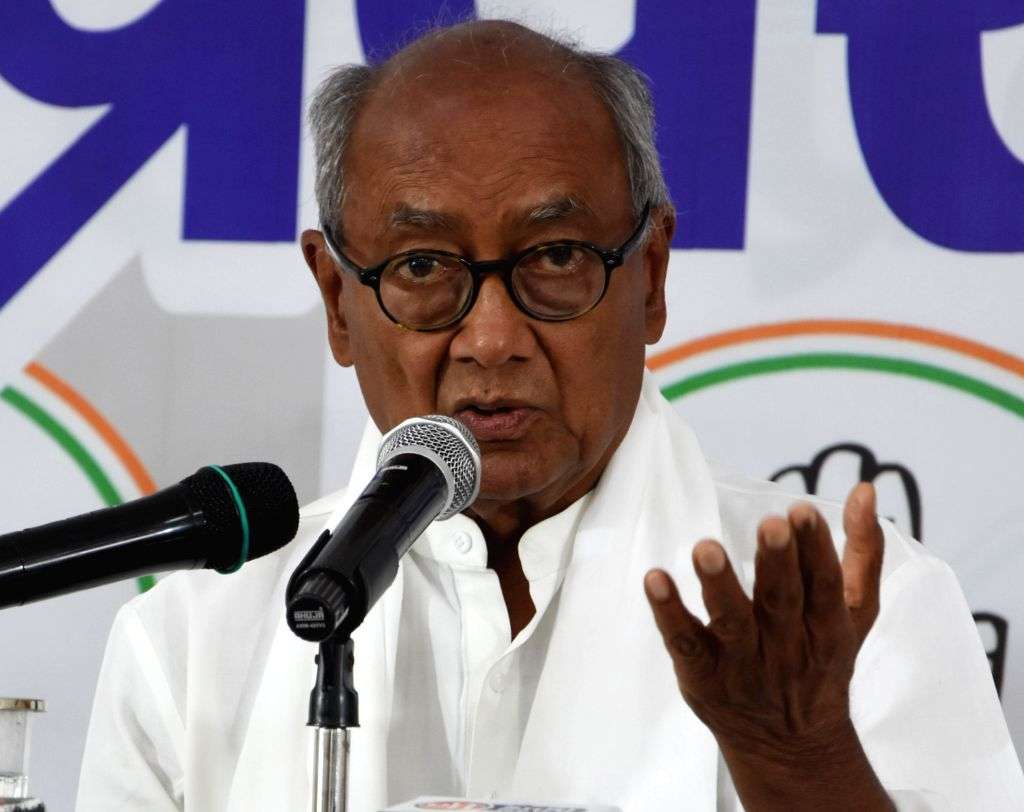 Congress Candidatee For Rajgarh Lok Sabha Constituency Digvijay Singh ...