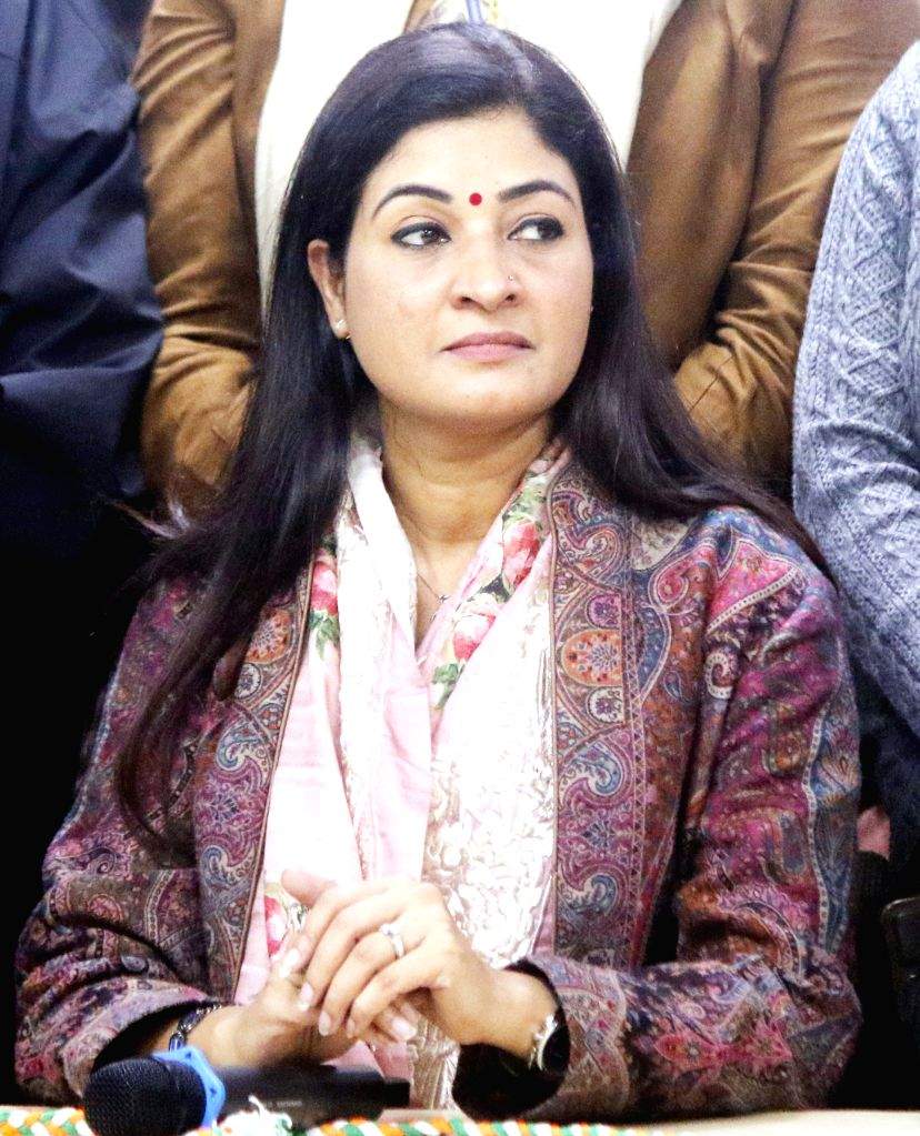 Congress leader Alka Lamba assumes the charge of the National President ...