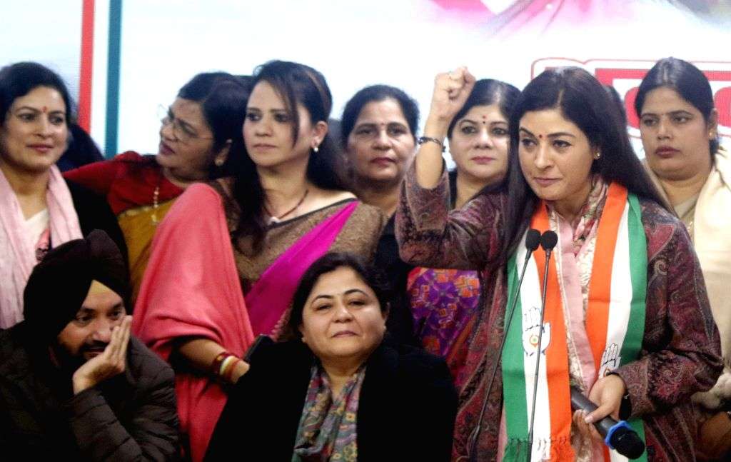 Congress leader Alka Lamba assumes the charge of the National President ...