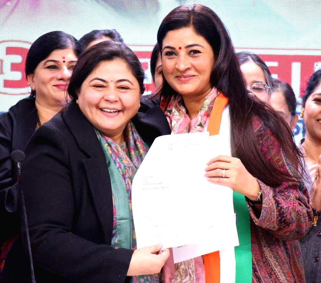 Congress leader Alka Lamba assumes the charge of the National President ...