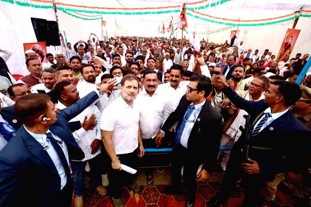 Congress leader and Leader of Opposition in Lok Sabha, Rahul Gandhi ...
