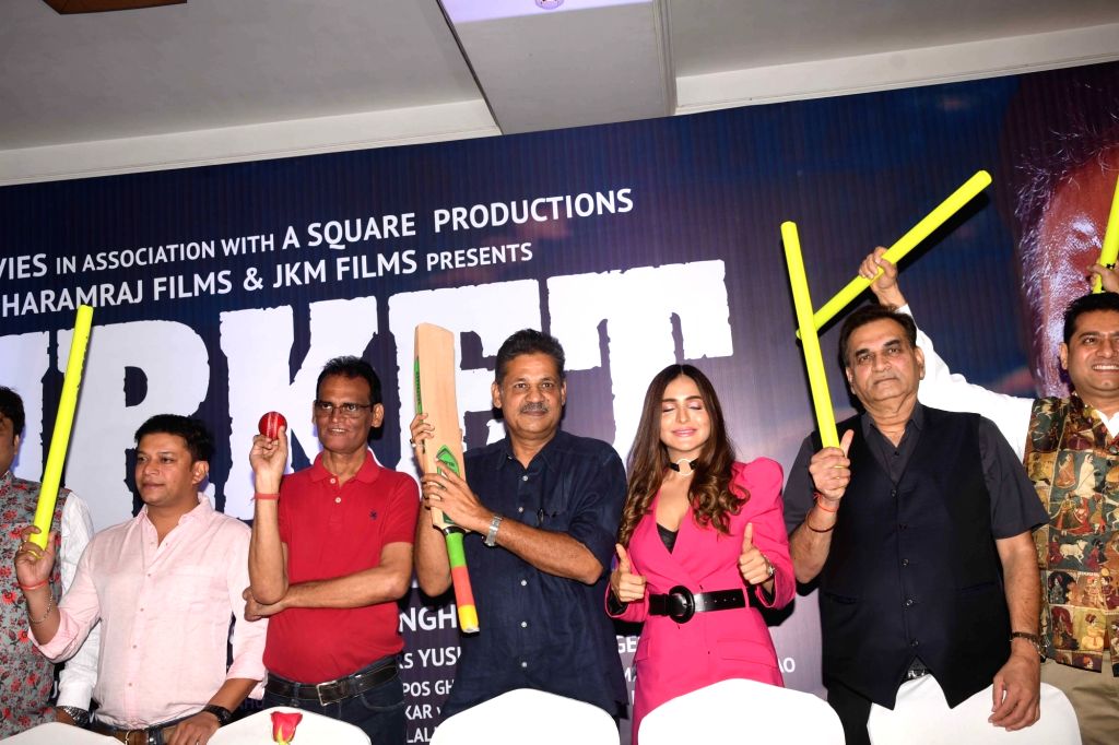 Kirti Azad during the promotions of "Kirket