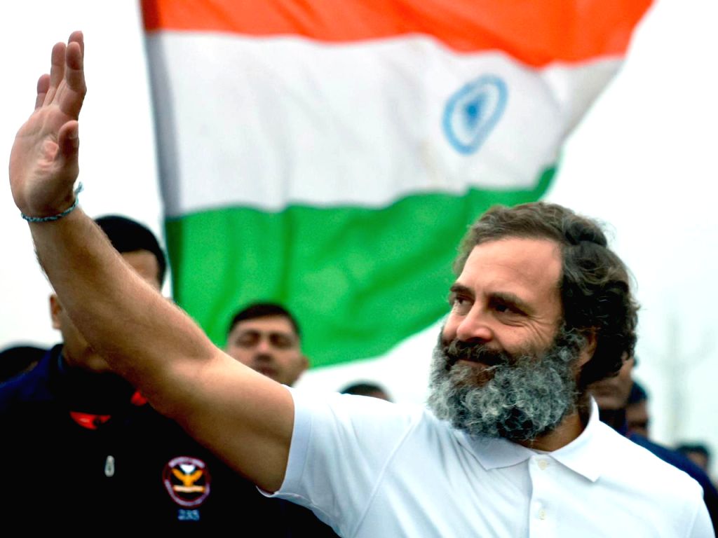 Congress leader Rahul Gandhi during 'Bharat Jodo Yatra