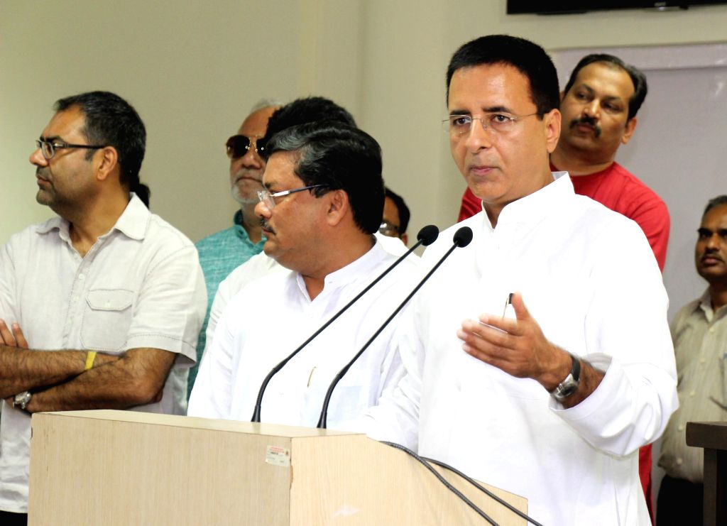 Randeep Singh Surjewala's press conference