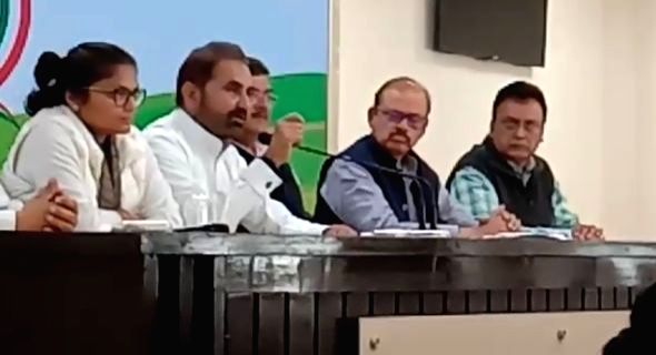 Congress press conference on Delhi riots