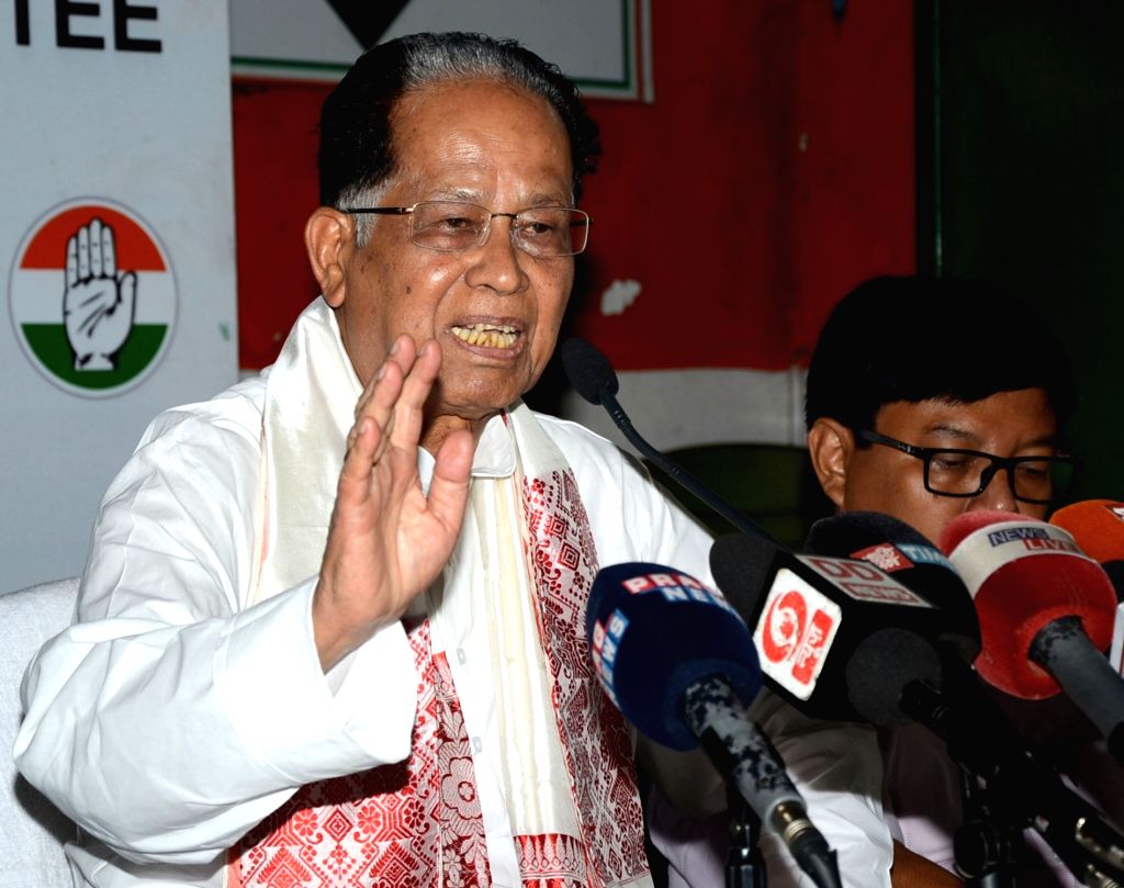 Tarun Gogoi's press conference