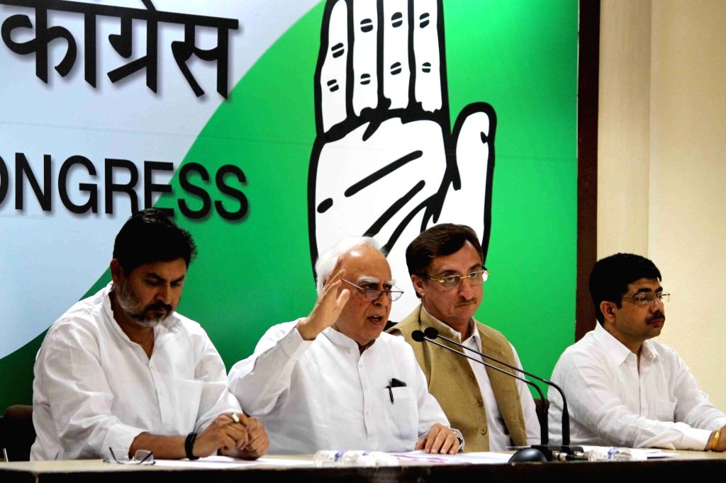 Kapil Sibal's press conference